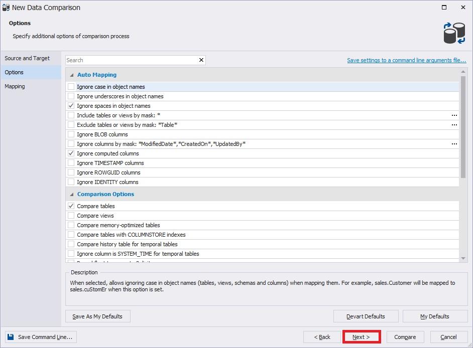 Compare And Find Data Differences Between Two Tables In Sql Server